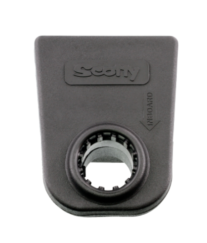 Scotty 7/8″ Round Rail Mount - 287 | Hatch Match’r Fly & Tackle