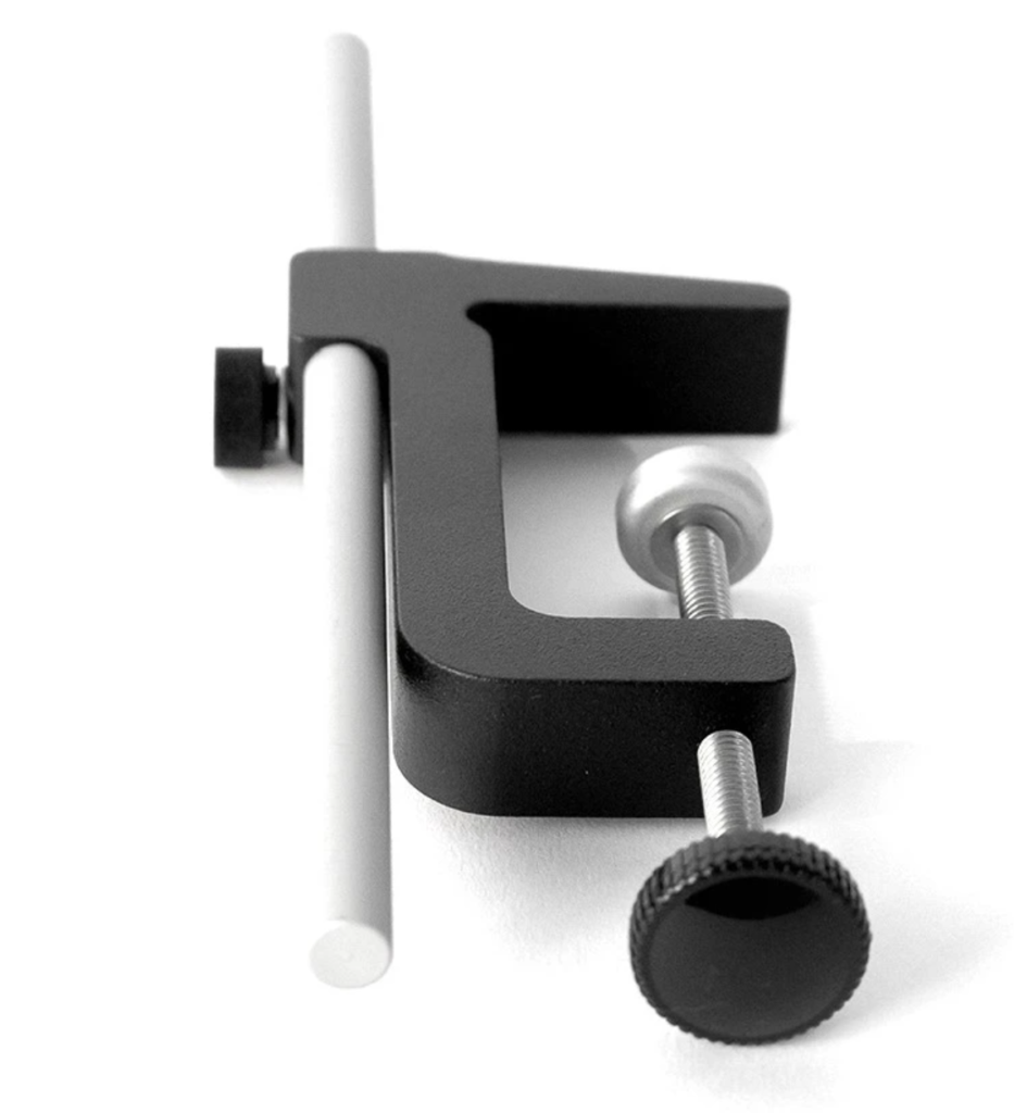 Renzetti C-Clamp Assembly w/8″ Stem | Hatch Match’r Fly & Tackle